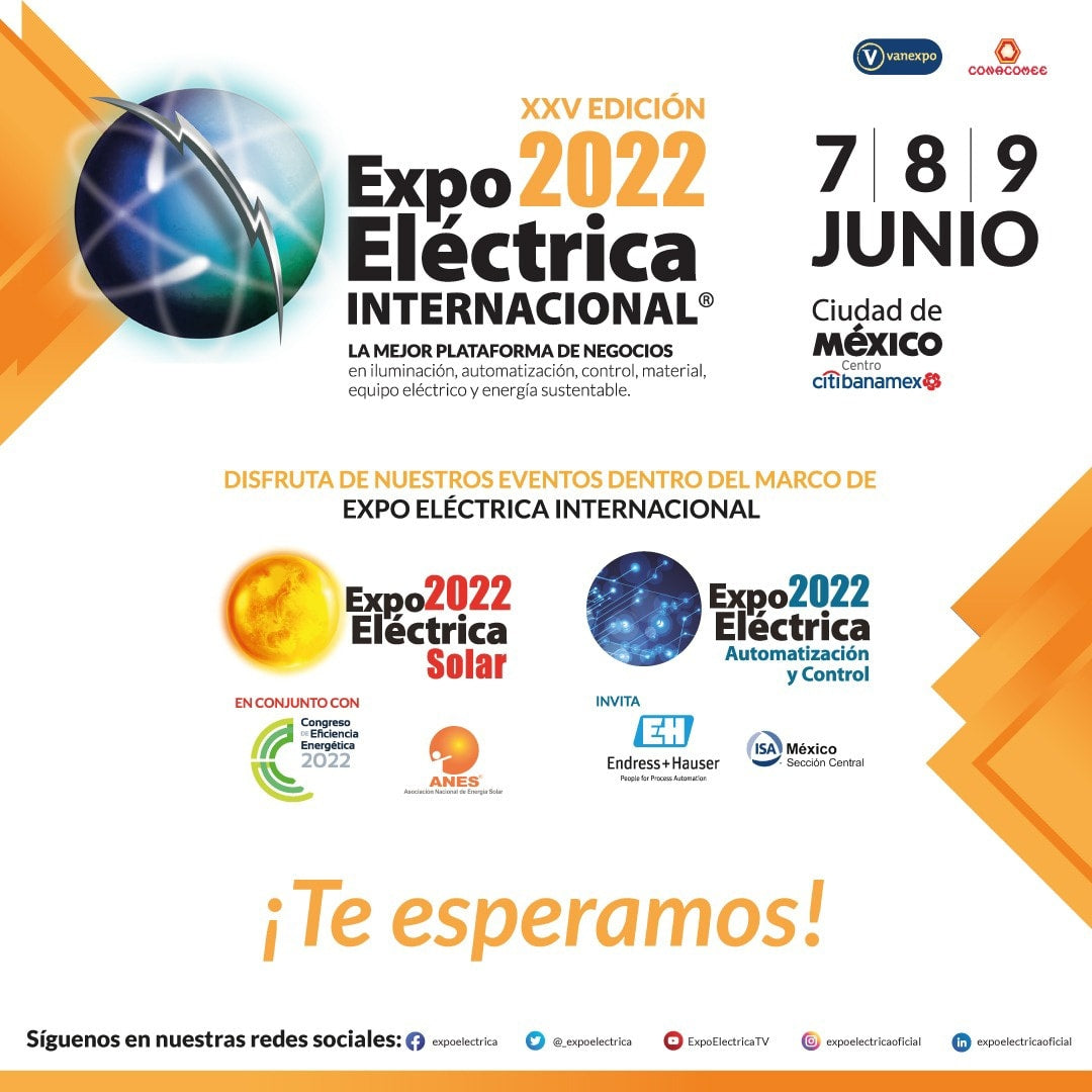 Los Invitamos a Expo Eléctrica en Centro CitiBanamex de la Ciudad de ...