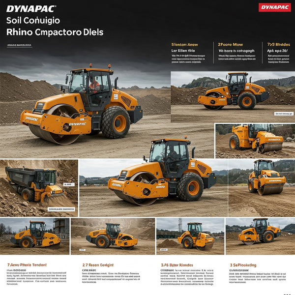Soil Compactor Portfolio from Dynapac Expanded with New Rhino Models ...