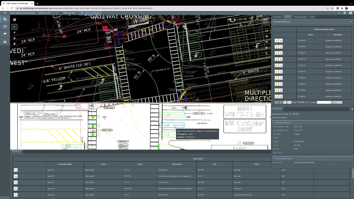 Traffic Design Data Manager from Phocaz Is Powered by the Bentley iTwin ...