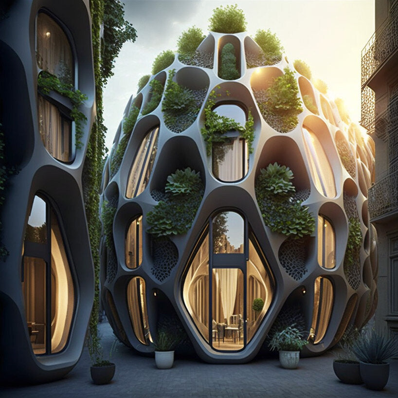 using AI, vincent callebaut reimagines 'haussmannian' paris ...